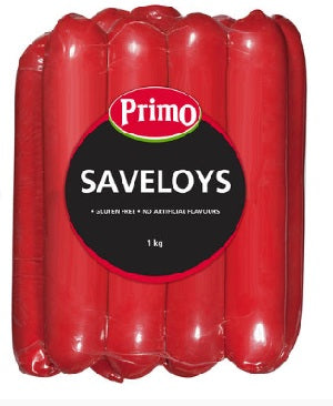 Primo Saveloys (10 x 1kg) – North Coast Smallgoods